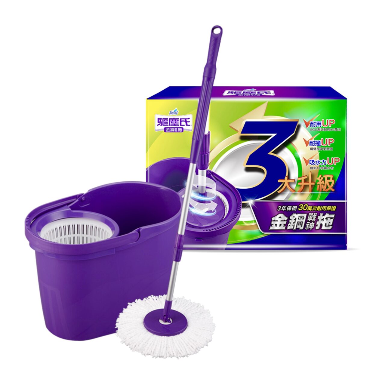 Bộ lau nhà 360 độ Omega Supa Mop Taiwan - kokOmega